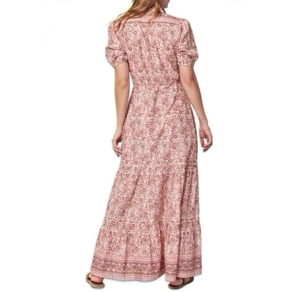 Faherty | Dresses | New Faherty Womens Orinda Floral Print Organic ...